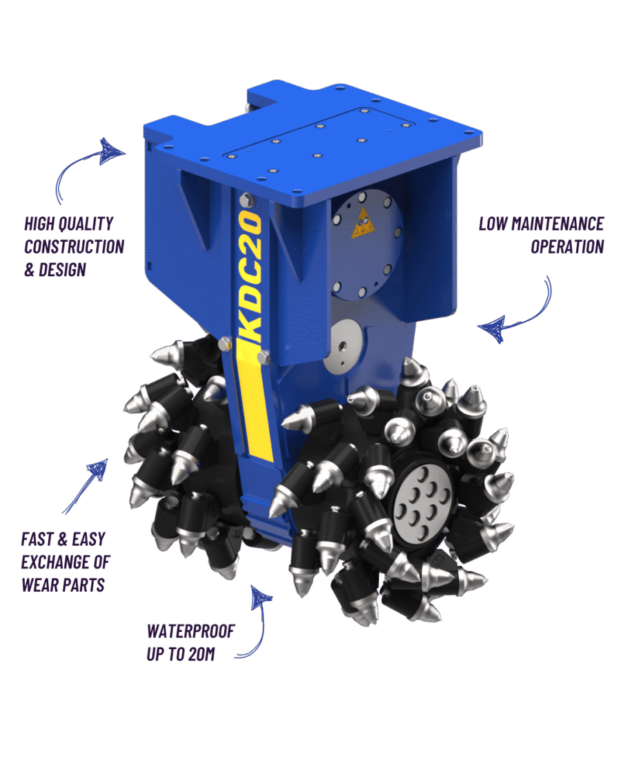 Auger Torque Drum Cutter Attachment Range | Auger Torque
